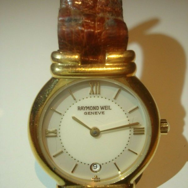 Raymond Weil 9932 Ladies Watch 18K Gold Electroplated 1992 | WatchCharts