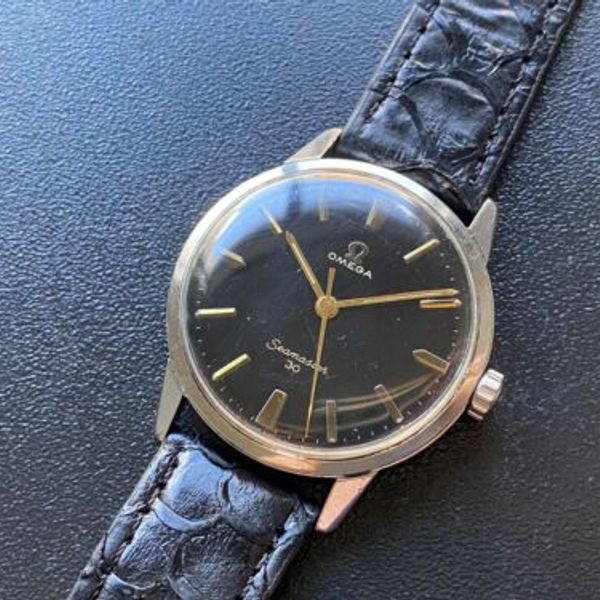 Vintage 1965 Omega Seamaster 30 Mechanical Watch | WatchCharts Marketplace