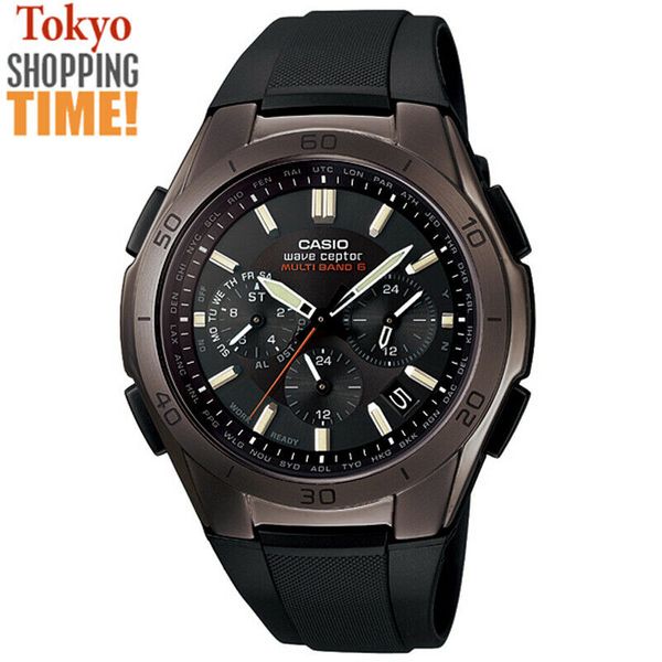 CASIO WAVE CEPTOR WVQ-M410B-1AJF Solar Atomic Radio Analog Chrono Men`s ...