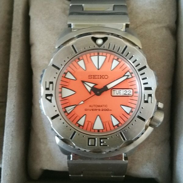 SOLD - Seiko Orange Monster - 2nd Gen (SRP309) | WatchCharts