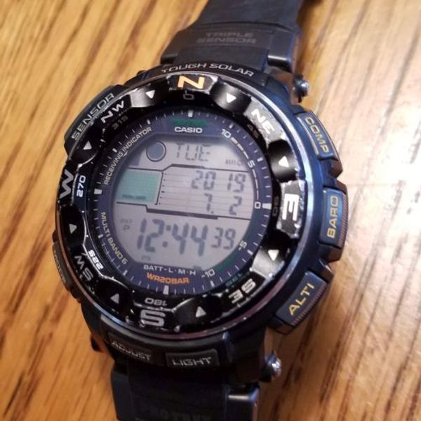 FS Casio PROTREK 2500 (USED) | WatchCharts Marketplace