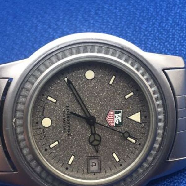 Vintage Tag Heuer 959.706G Professional Men’s Wrist Watch | WatchCharts ...