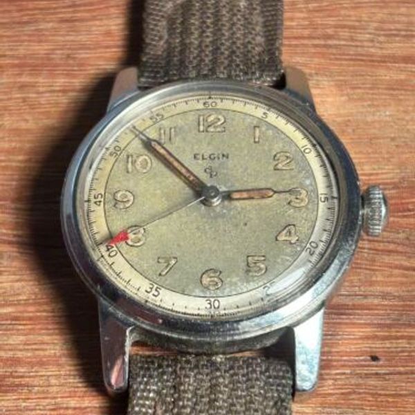 Antique Elgin Men’s Wristwatch Ww2 Era | WatchCharts Marketplace