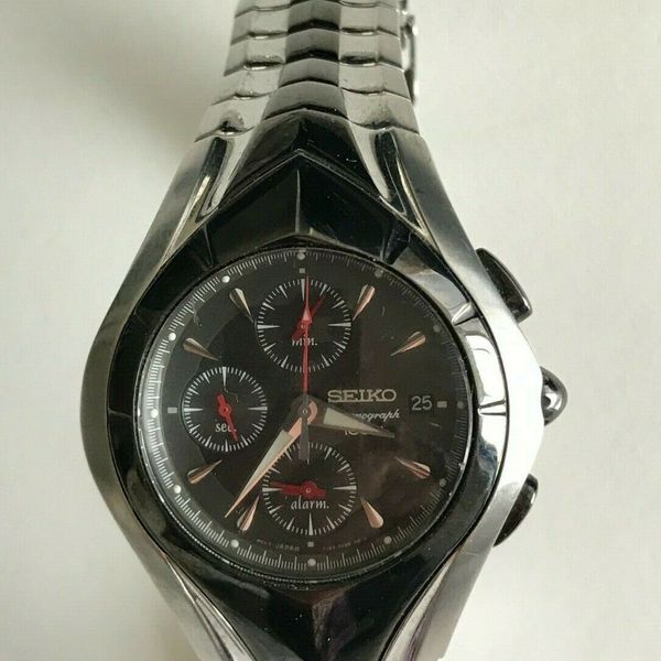 SEIKO Chronograph 7T62-OFNO Stainless Steel 100M Japan | WatchCharts Marketplace