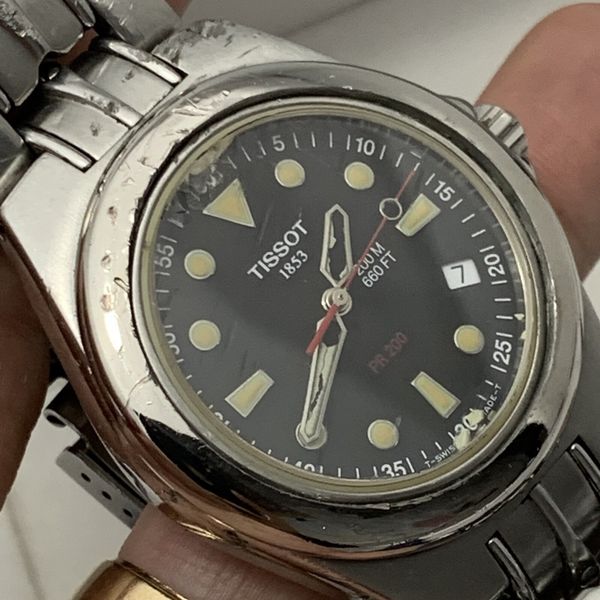 Tissot Model 1853 Wrist Watch ~ 200M 600Ft ~ For Repair | WatchCharts ...