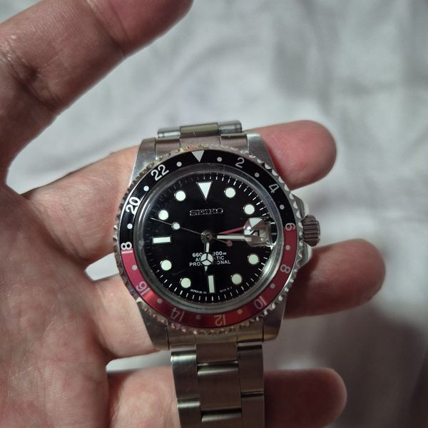 Seiko mod gmt | WatchCharts Marketplace