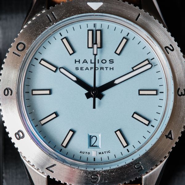 [WTS] Halios Seaforth Date Pastel Blue 12hr Bezel Gen 3 | WatchCharts ...