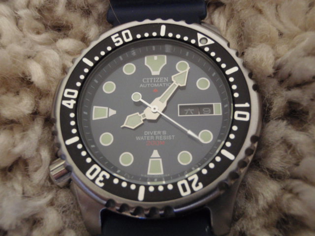 FSOT Citizen ProMaster 200m Automatic Diver with Japanese $150 OBRO ...