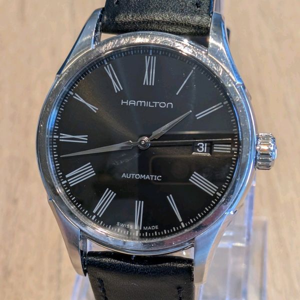#STUNNING# Hamilton American Classic Valiant Automatic Mens Boxed Set ...