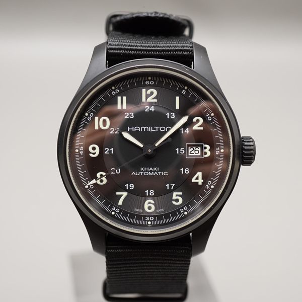 [WTS] Hamilton Khaki Field H70575733 PVD Black Titanium Automatic Swiss ...