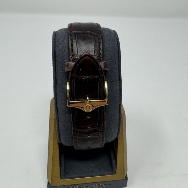BULOVA Bulova Day Date Gold GP White Dial 97C107 | WatchCharts Marketplace