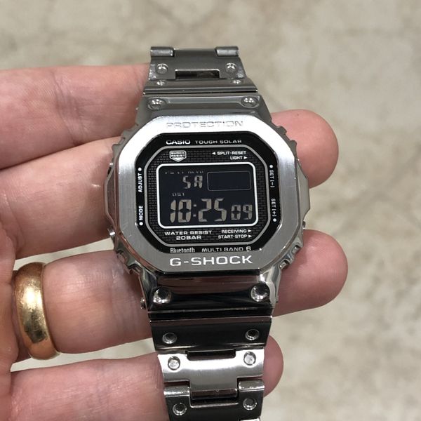 FS: GWM-B5000 Silver Full Metal G with negative display | WatchCharts ...