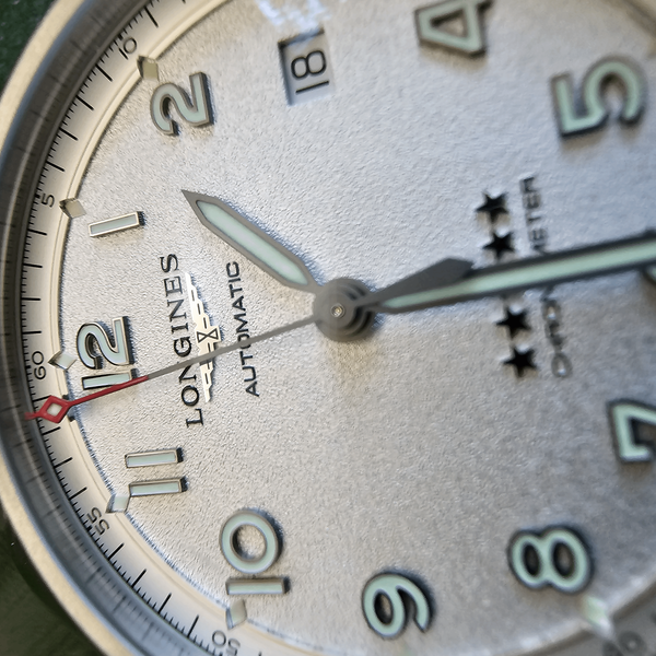 [WTS] Longines Spirit 40mm Silver textured dial | WatchCharts Marketplace