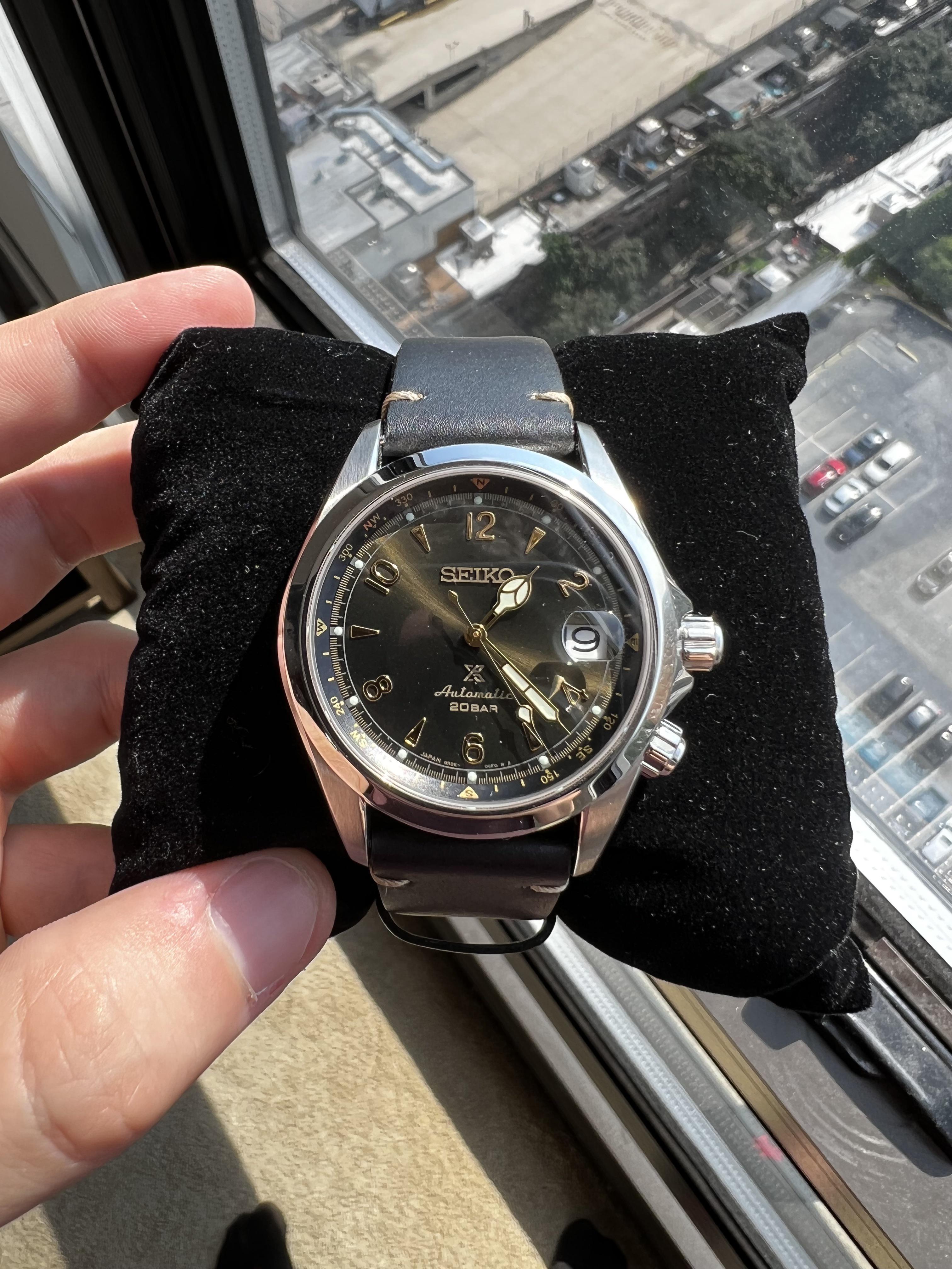 [WTS] Seiko Alpinist SPB209 - Full kit, excellent condition | WatchCharts