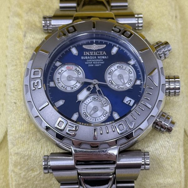 Invicta Menâ s 25796 Subaqua Noma I Chronograph Watch *Battery just ...