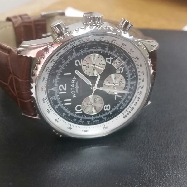FS: Rotary Chronospeed Breitling Navitimer Homage | WatchCharts Marketplace