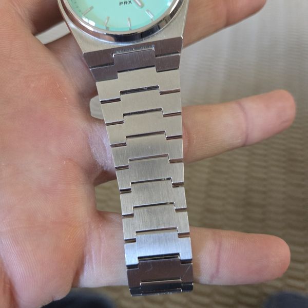Tissot PRX Light Green Men's Watch - T137.410.11.091.01 | WatchCharts ...
