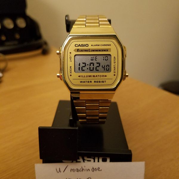 [WTS] Casio A168WG Gold tone [WTS] | WatchCharts