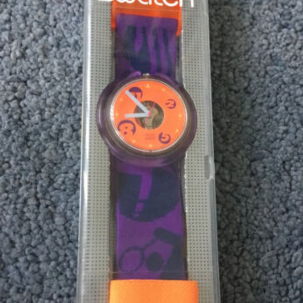 VINTAGE 1980’S,80’S,90’S SWISS MADE POP SWATCH FITNESS CLUB PWK162 ...