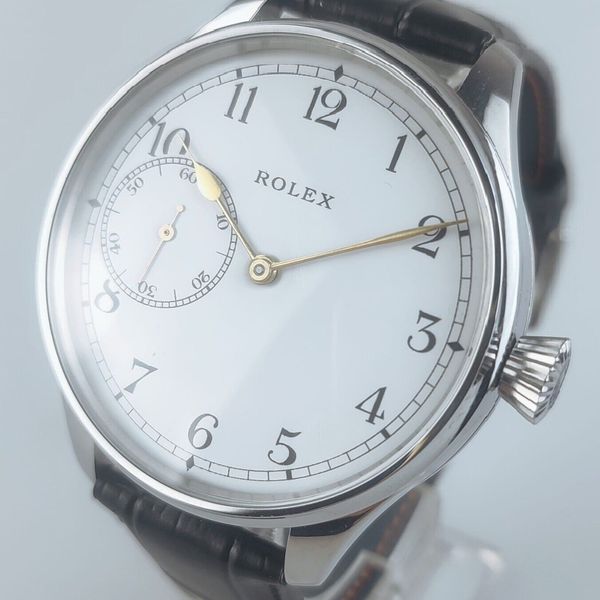 ROLEX LEVER! Vintage Mariage Wristwatch! stainless steel case ...