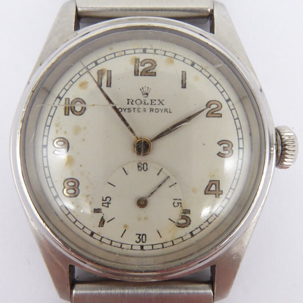 SMART VINTAGE ROLEX OYSTER ROYAL REF. 4444 MENS WRISTWATCH c.1947 ...