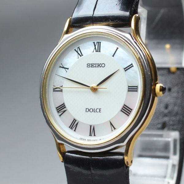 [Near MINT] Vintage Seiko Dolce 5E61 0A20 32mm White Dial Qz Men's Watch JAPAN | WatchCharts ...