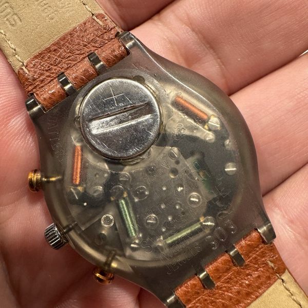 1990â s Vintage Swatch Chronograph JET LAG | WatchCharts Marketplace
