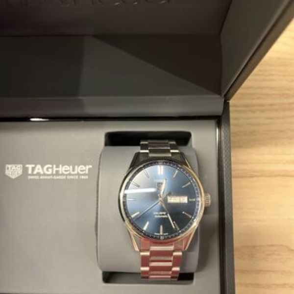 TAG Heuer Carrera Blue Men's Watch - WAR201E.BA0723 - Complete Set - 2021 | WatchCharts Marketplace