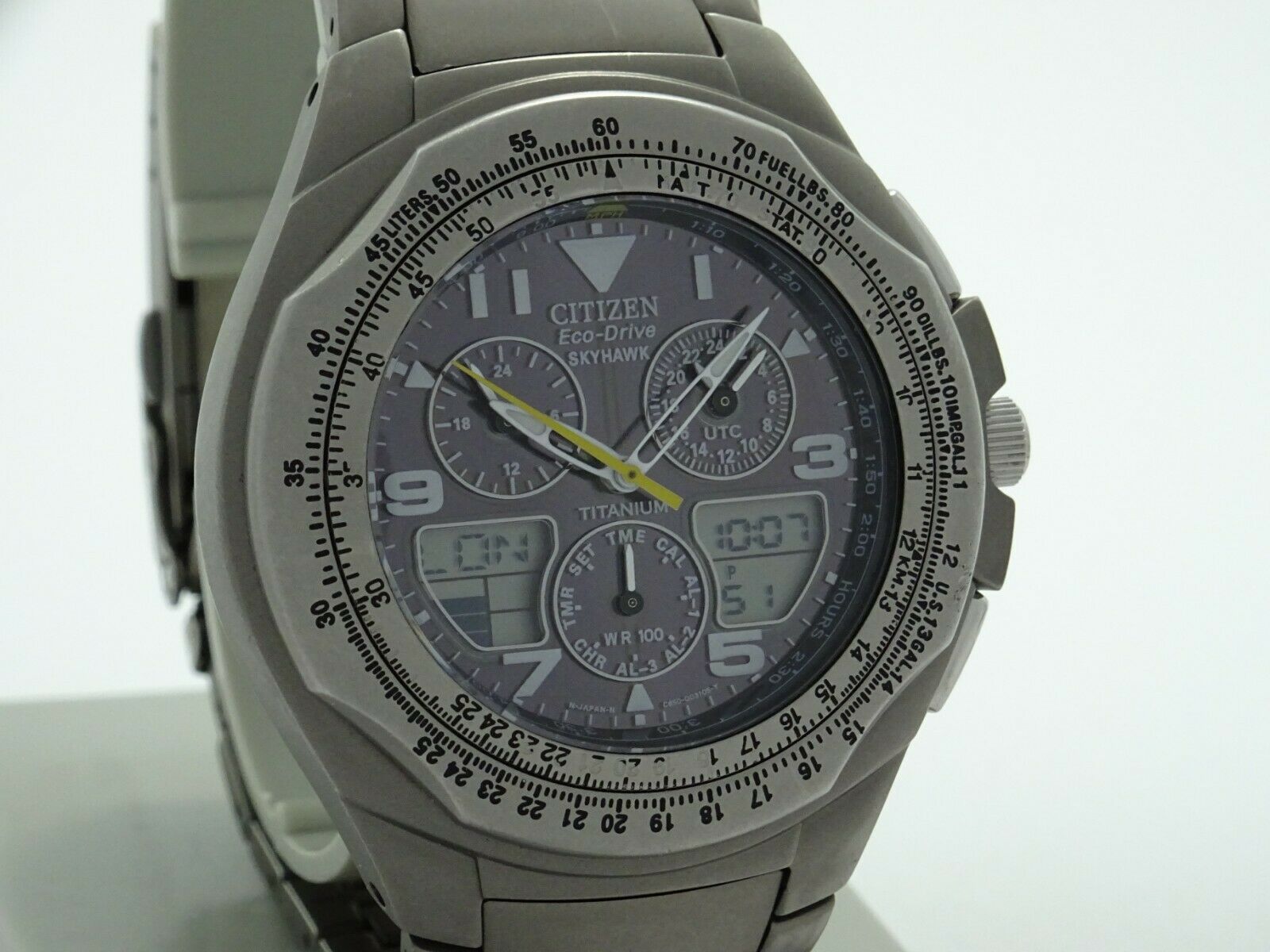 citizen eco drive skyhawk titanium watch JR3060-59F | WatchCharts ...