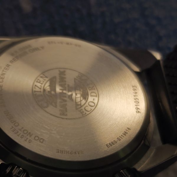 Citizen Promaster Navihawk Sapphire Radio Controlled/GPS/ 44mORIGINAL ...