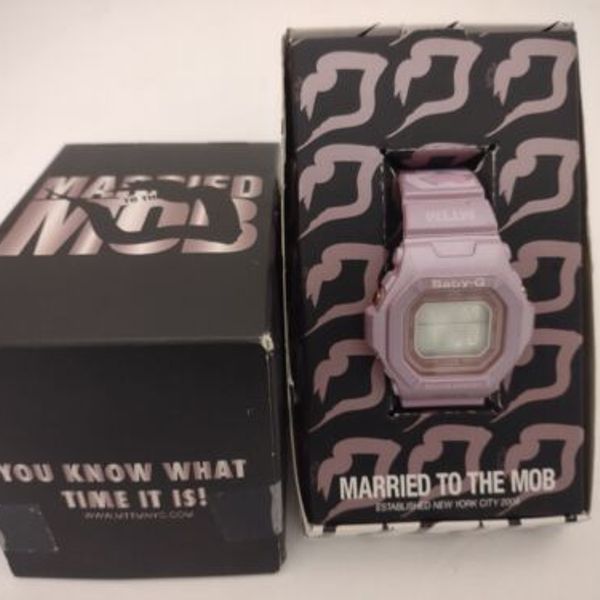 Casio Baby G Married to the Mob Watch BG5600MOB-4 Women's Ltd Edition ...