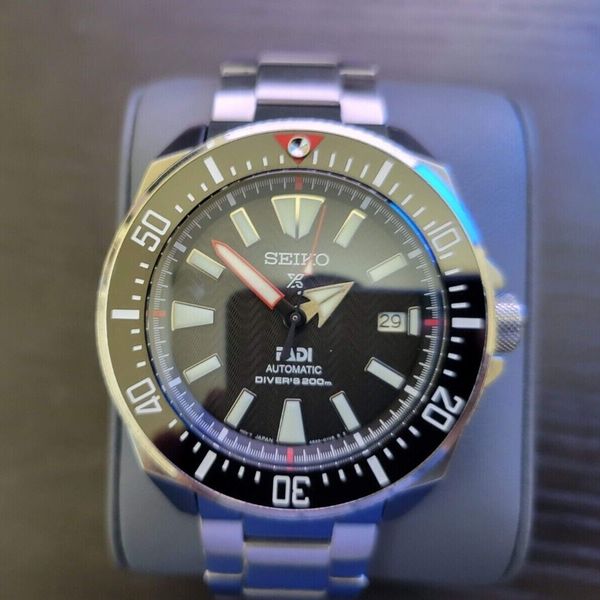 Seiko Samurai SRPB99K1 Prospex PADI Automatic Watch Diver Ceramic Bezel ...