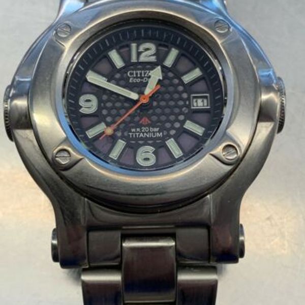 CITIZEN PROMASTER B872-H21955 Robert Swan SUPER TOUGH Eco-Drive 200m ...