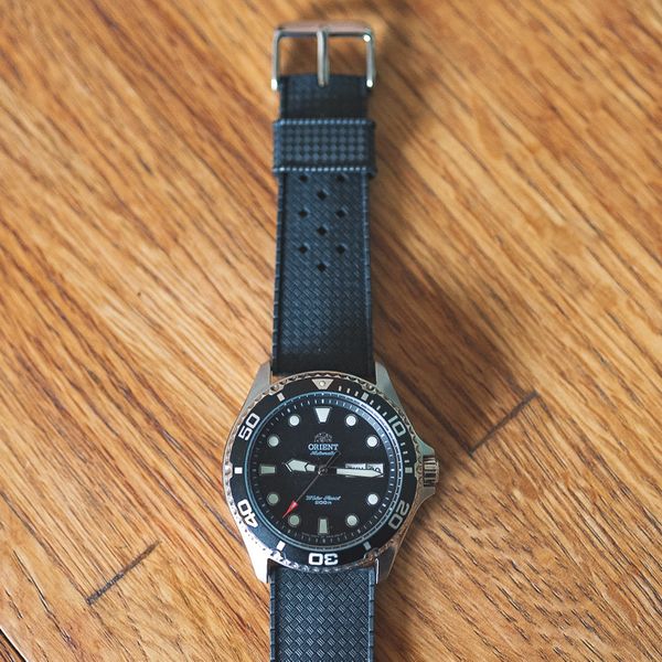 FS: Orient Ray II with several rubber options | WatchCharts Marketplace