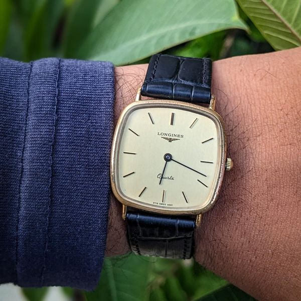 [WTS] Vintage LONGINES Classic Gold Plaque Tank 978-6581???? Quartz ...