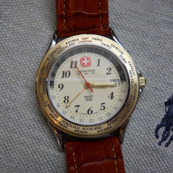 WENGER WORLD TIME GMT WATCH | WatchCharts Marketplace