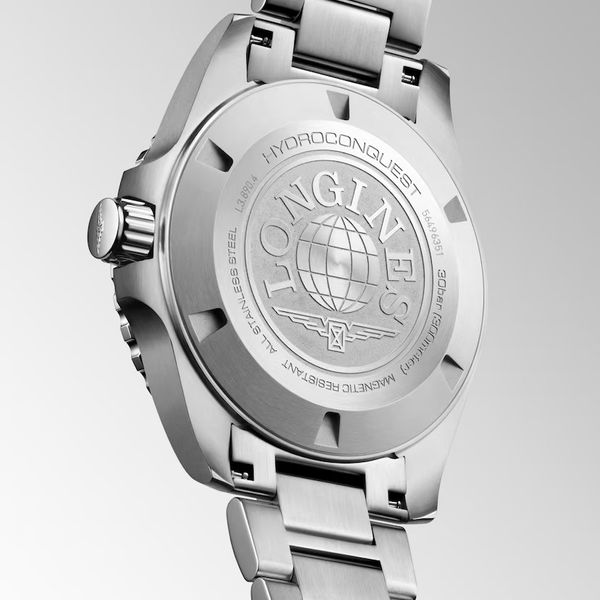 Longines Hydroconquest 43 MM GMT Blue Dial Automatic Watch L38904966 ...