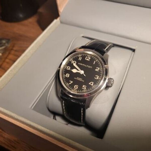 hamilton watch automatic Khaki Field Interstellar Murph | WatchCharts ...