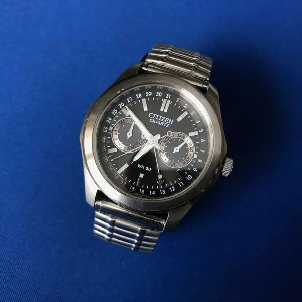 Men's Citizen 6355-S075602 Quartz Wristwatch WR50 - RUNNING | WatchCharts