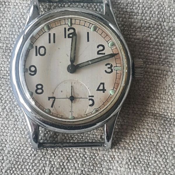 Military Watch Service Watch WW2 Alpina 592 Wristwatch, Working ...