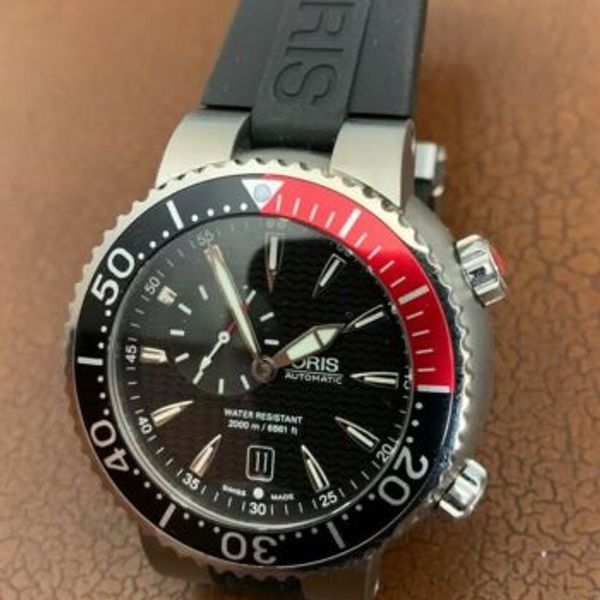 Oris Carlos Coste Limited Diving Diver Watch 2000m Automatic 47mm Case ...