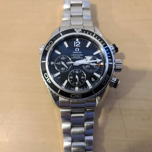 OMEGA PLANET OCEAN 600M CO‑AXIAL CHRONOGRAPH 37.5 MM Omega Calibre 3313 ...