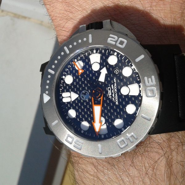 H2O watch Kalmar 3000 m. DLC #072 whit extra as new | WatchCharts