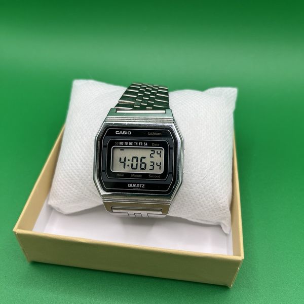 Mens Vintage Casio LCD Watch. Japan Model B817 Working Perfectly ...
