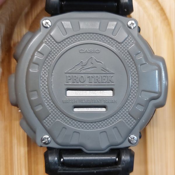 Casio Pro Trek PRG-40 Digital Watch with Triple Sensor | WatchCharts Marketplace