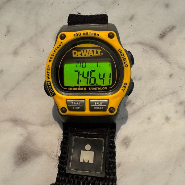 Timex Ironman X DeWalt Watch Indiglo Triathlon New Battery ...