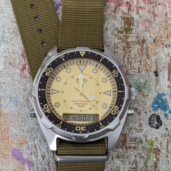[WTS] Casio 'Arnie' AMW-320c Champagne Dial Shipped $180 | WatchCharts ...