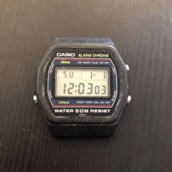 Casio W-26 Digital Watch Module 248 Japan working great no band ...