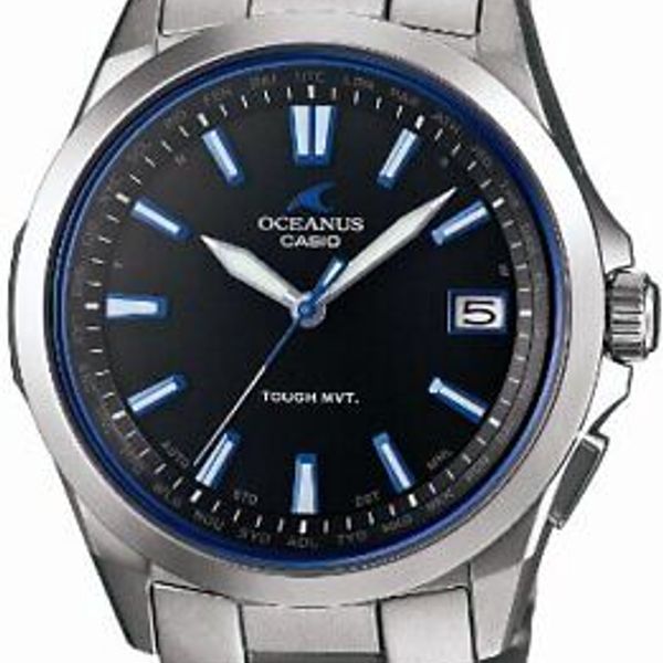 CASIO OCEANUS OCW-S100-1AJF Titanium Tough Solar Radio Multiband 6 Men's | WatchCharts Marketplace