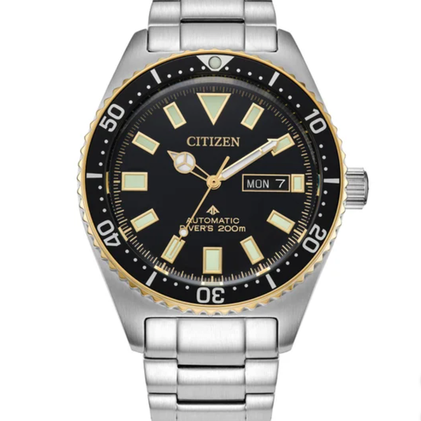 Citizen Promaster Diver Automatic Black Dial Men's Watch - NY0125-83E ...